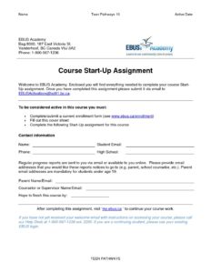 Activation Assignment | EBUS Academy