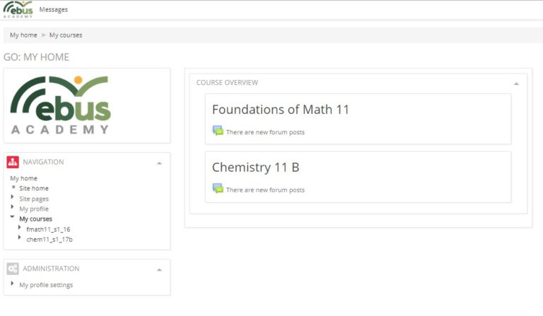 Dashboard & Moodle/BrightSpace Tour - Secondary | EBUS Academy
