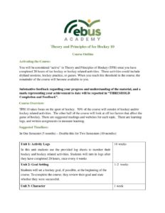 TPHockey Outline | EBUS Academy
